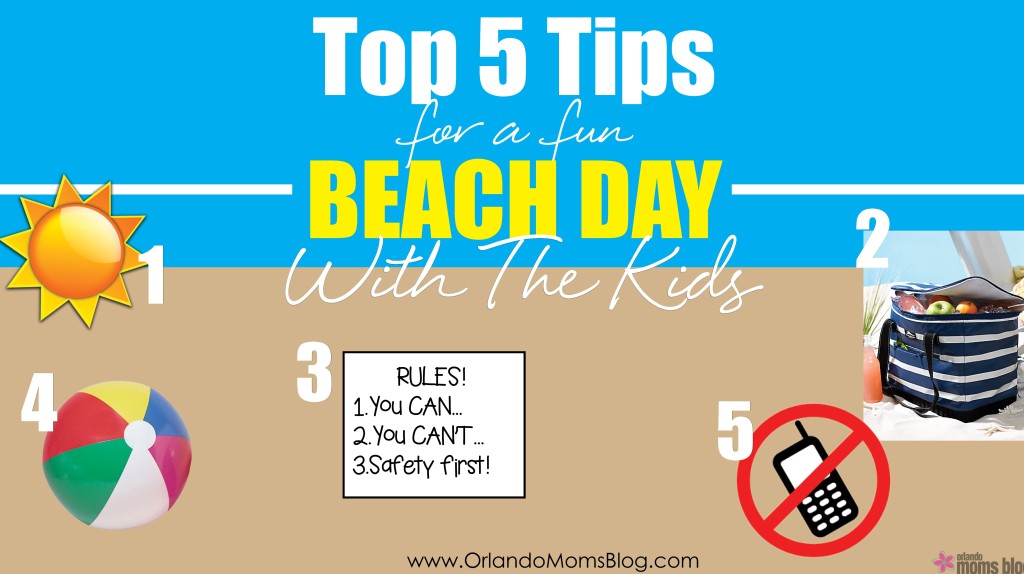 Top 5 Tips For A Fun Beach Day With The Kids