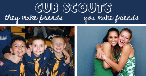 Scouting Out Friends For YOU...and your son