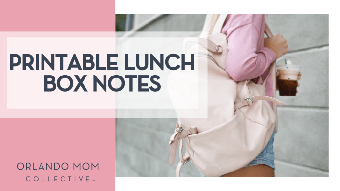 {PRINTABLE} Lunch Box Notes