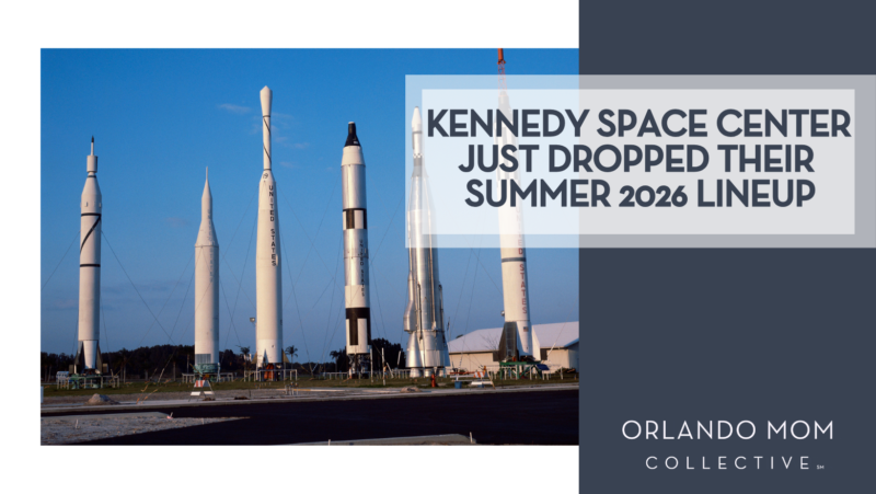 Kennedy Space Center Just Dropped Their Summer 2026 Lineup — and ...